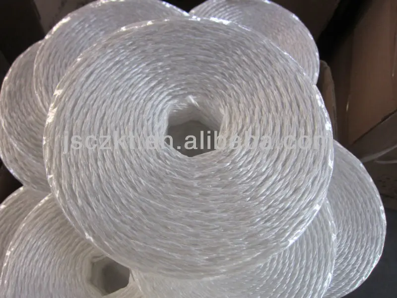 3 Strands White Color Pp Plastic Rope Factory - Buy Pp Plastic Rope ...