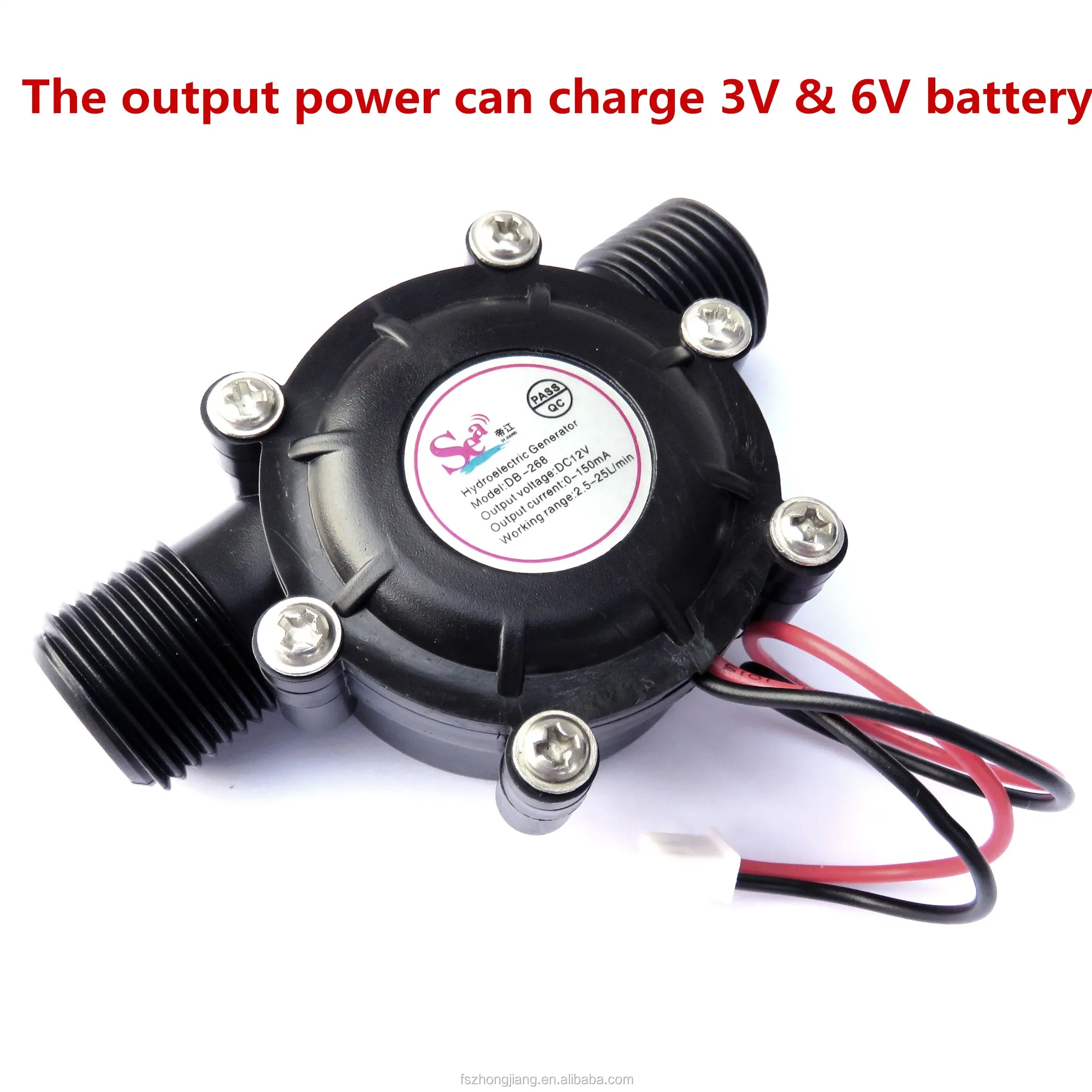 Sea Db-268 12v Dc Generator 2-3w High Power Micro-hydro Water Turbine ...