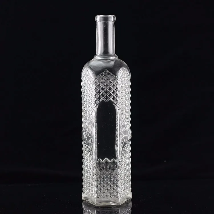 Special Design Vodka Glass Bottle Custom Fancy Tequila Bottle Alcohol ...