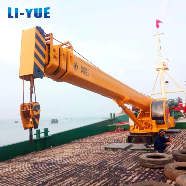 Mini Hydraulic Crane Small Boat/ Marine/ Ship Crane For Sale - Buy ...