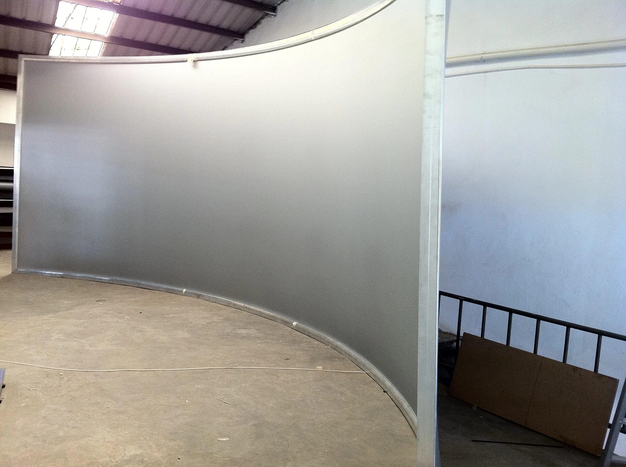 300 Inch 4k Pvc Cinema Projector Screen Front And Rear Screen 180 ...