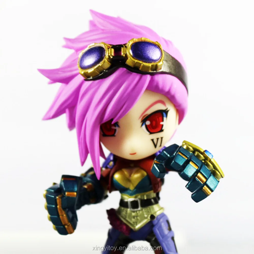 New In Box League Of Legends Lol Vi The Piltover Enforcer 12cm/4.7 ...