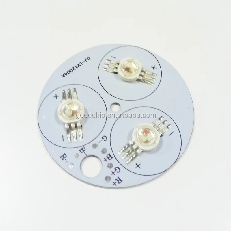Can Be Customized High Power 3w Rgb Led Pcb Board - Buy Led Pcb Board ...