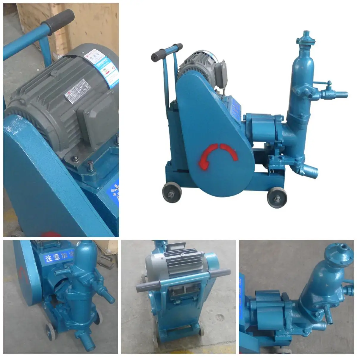 Small Mortar Grout Pump - Efficient Manual Cement Pump
