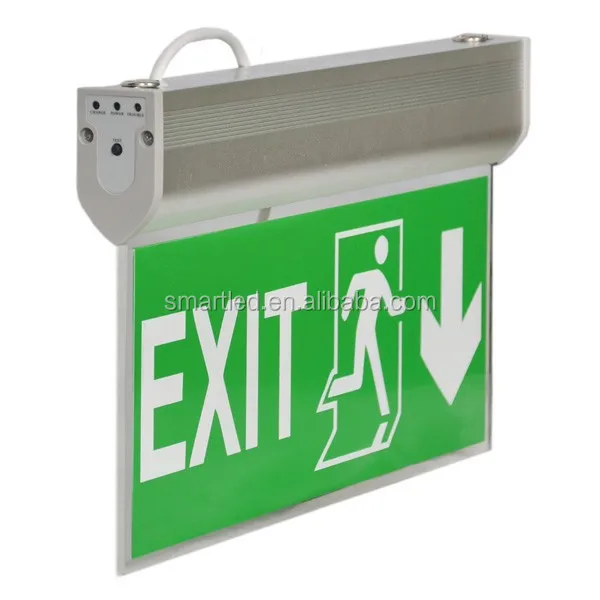 Ceiling And Wall Mounted Led Running Man Emergency Exit Sign - Buy ...