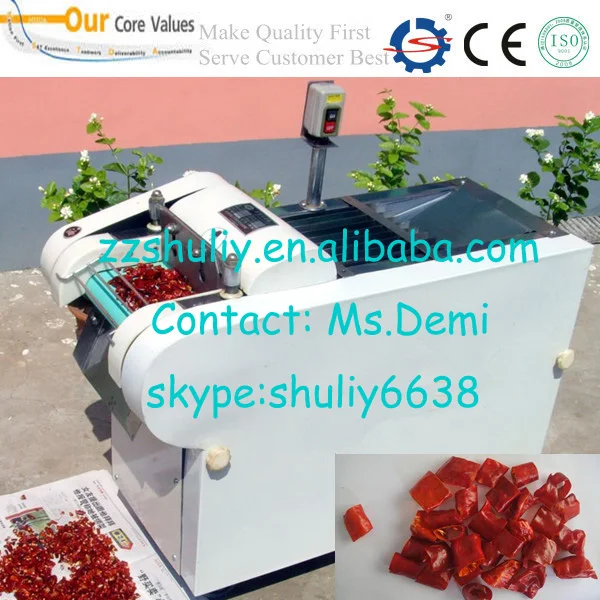 Green Pepper Cutting Machine/ Green Pepper Slicer Machine/ Green Pepper ...