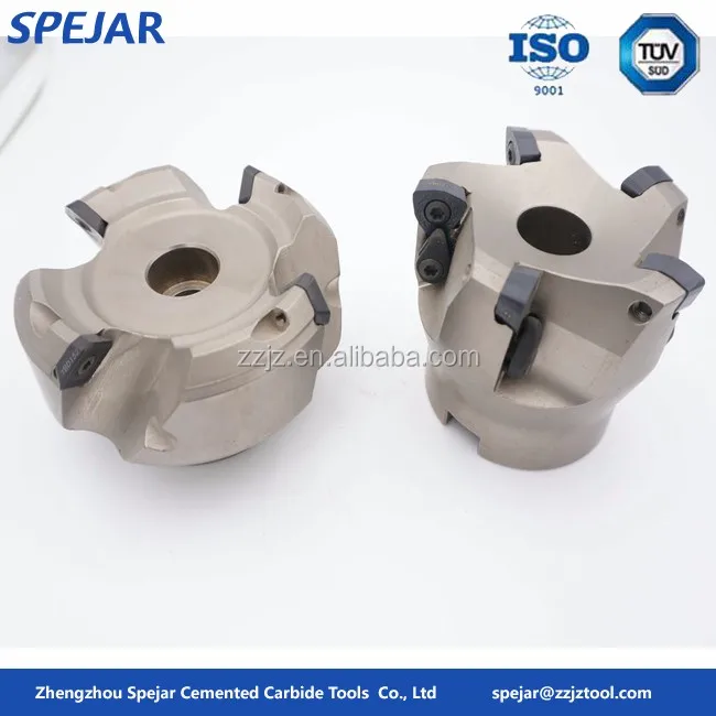Solid Carbide Cnc Face Milling Cutter For Machining Center - Buy Face ...