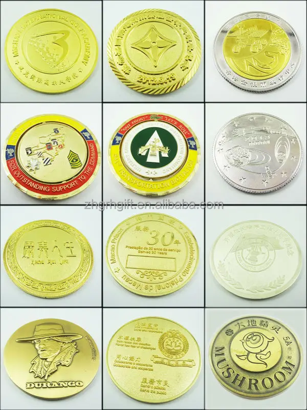 High Quality Custom Engraved Pure 24k Gold Plated Souvenir Coins - Buy ...