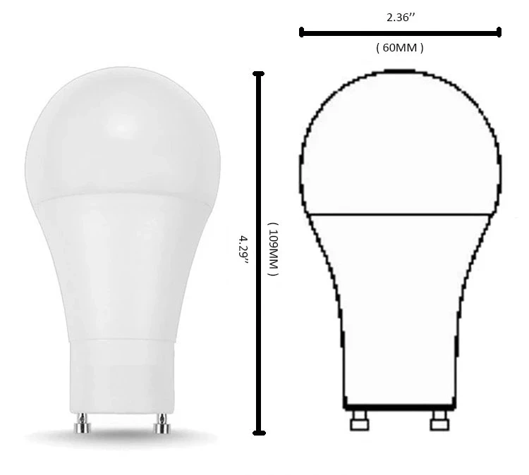 Hot Sale A19 Led Light Bulb With Gu24 Base - Buy A19 Led Light Bulb ...