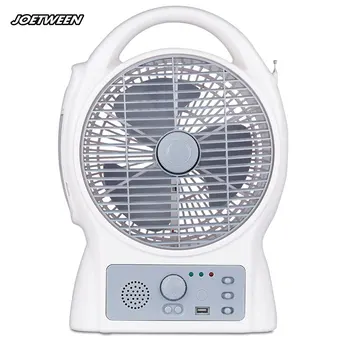 Professional 12 Volt Ac/dc Operated Akari Rechargeable Table Fans Light ...