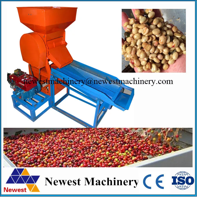 Fresh Coffee Bean Skin Removing Machine - Coffee Pulper