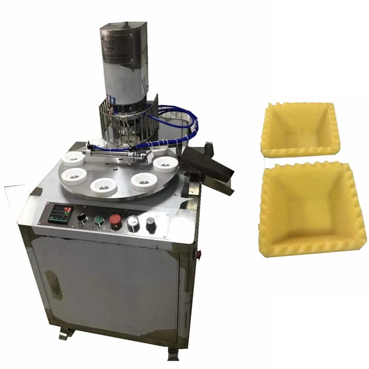 High Efficiency Egg Tarts Pie Crust Forming Machine With Stainless ...