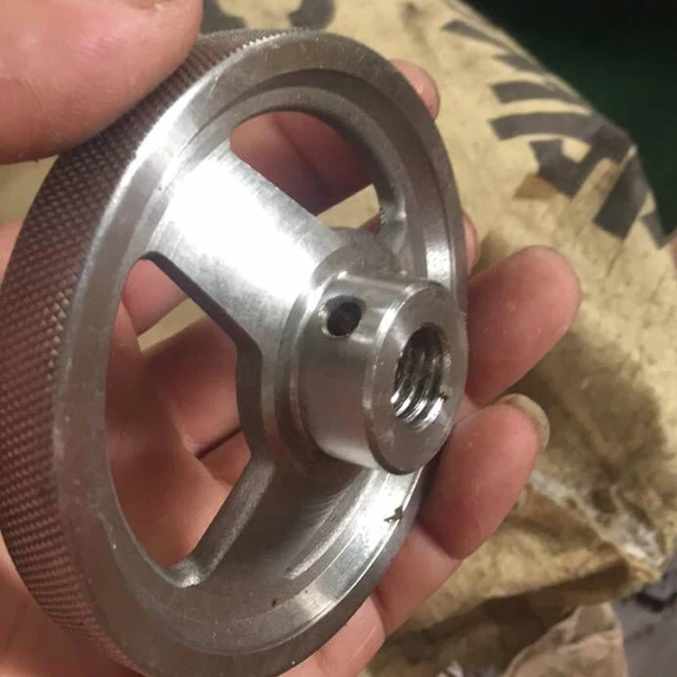 Custom Cnc Machine Tool Stainless Steel 316 Hand Wheel 160mm With ...