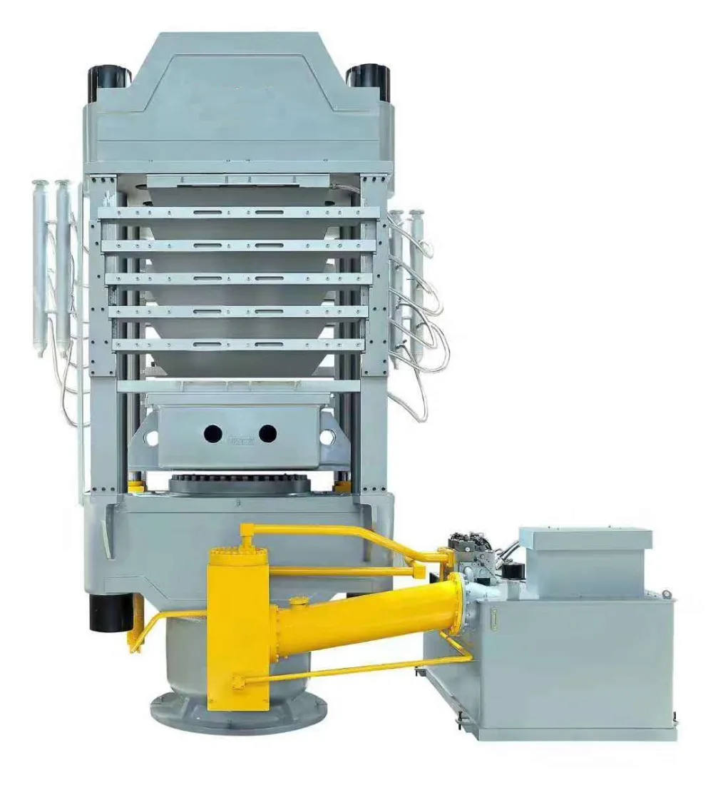 Eva Foaming Vulcanizing Press Machine With Four Column For Making Eva ...