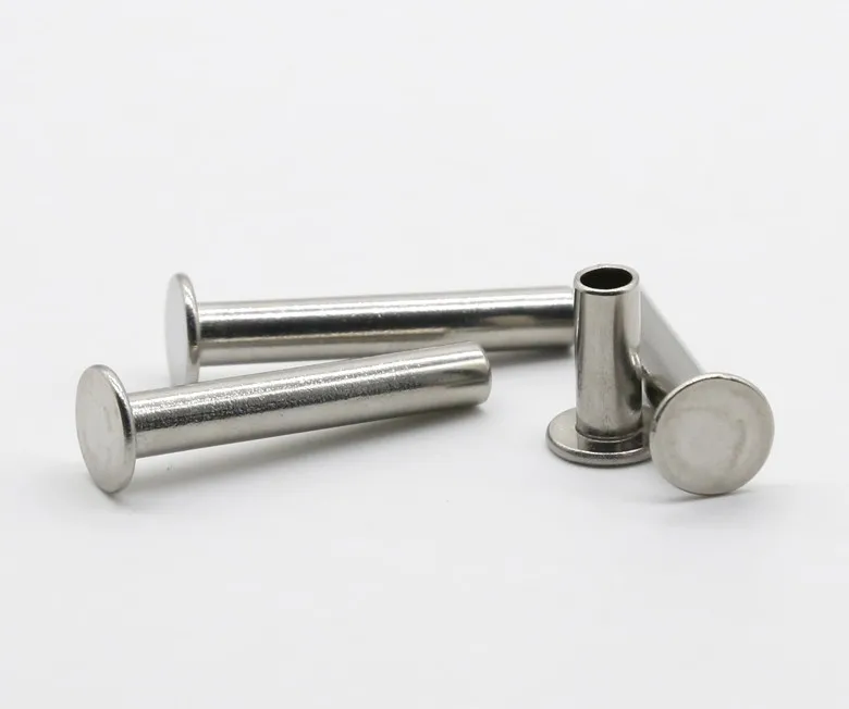 Stainless Steel Din 7338b Brake And Clutch Lining Rivet Flat Head ...