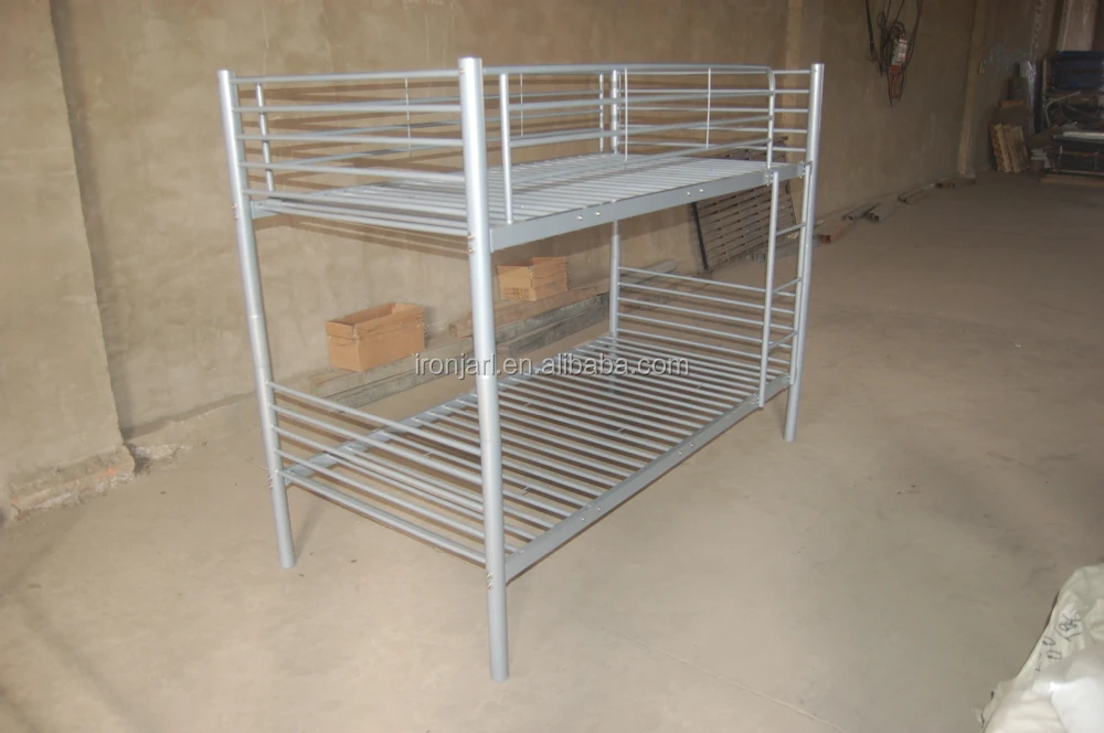 Strong Steel Bunk Bed With 4 Sides Protection Bar For The Top - Buy ...