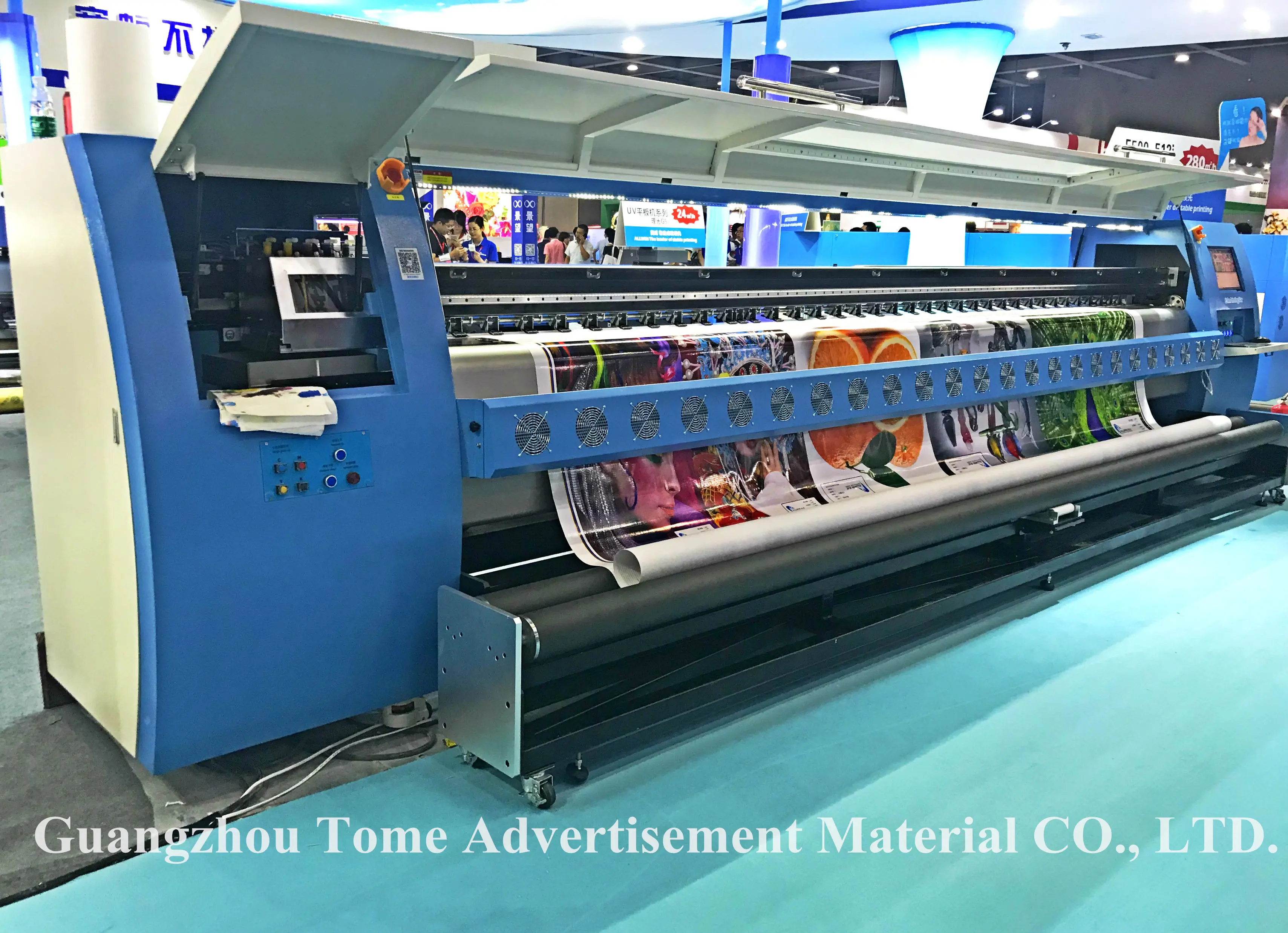 5M Konica 512i Solvent Printer - Flex Banner Printing Machine