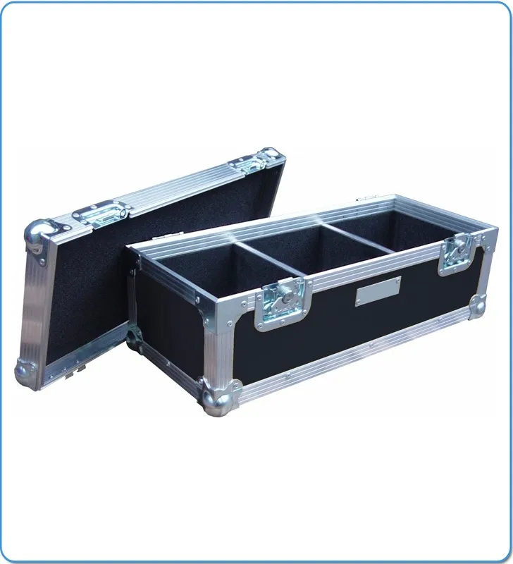 Customize Size Empty Trolley Tool Box Aluminum Tool Case On Wheels ...