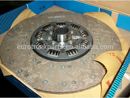 Parts No 1878080035 Heavy Duty European Man Truck Clutch Disc Auto ...