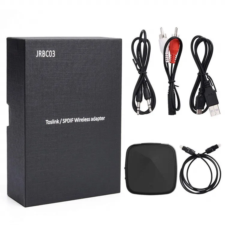 2018 Newest Toslink 5.0 Tv Adapter Transmitter Receivers 2-in-1 3.5mm ...