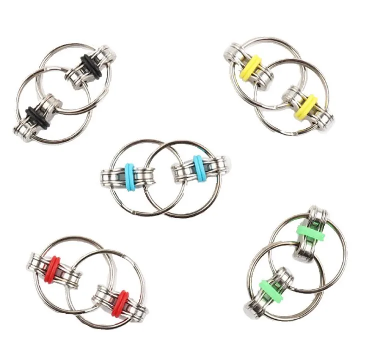 30mm Chain Fidget Ring Toy For Adhd,Anxiety,Autism Fidget Works Flippy ...