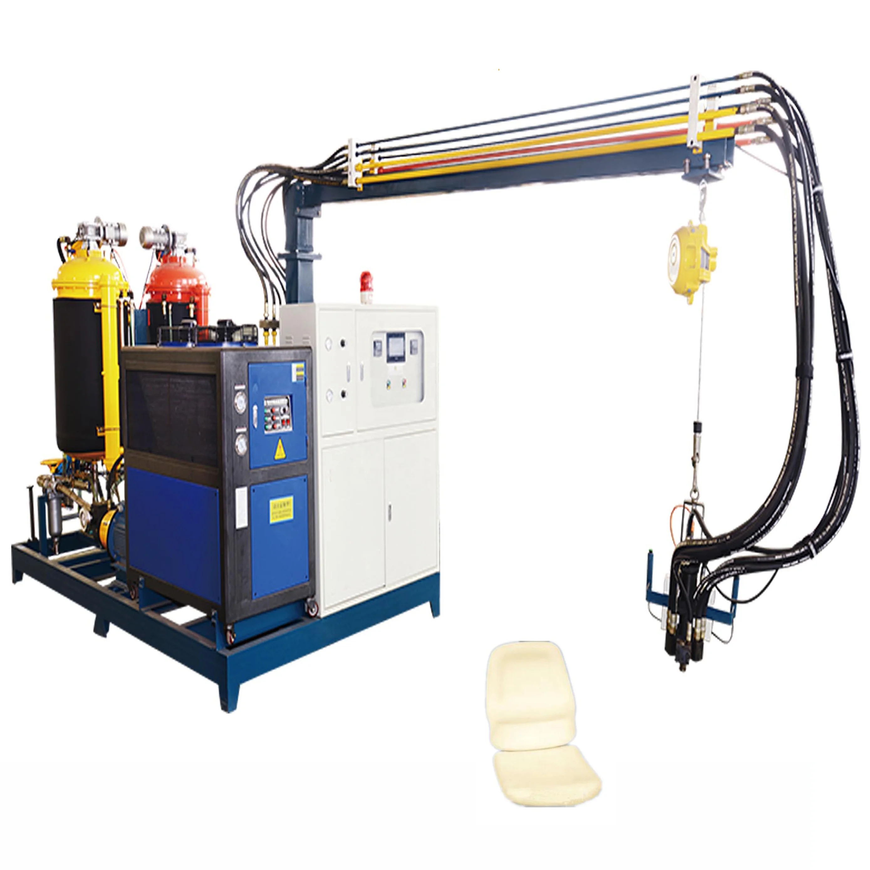 Pu Polyurethane Foaming High Pressure Machine For Office Chair And Sofa ...