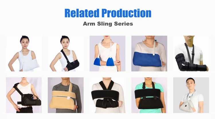 Blue Waterproof Broken Shoulder Arm Sling Upper Arm Hand Orthosis ...