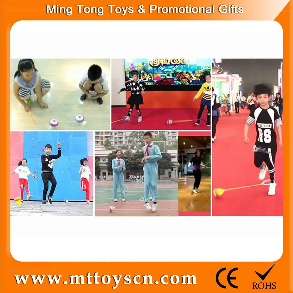 Flash Light Jump Foot Skip Outdoor Toy Sport Kids Jumping Ball