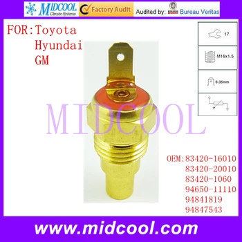 Auto Coolant Temperature Sensor 83420-16010 83420-20010 83420-1060 ...
