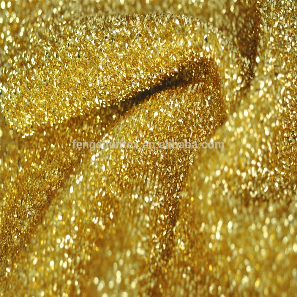 Metallic Gold Lurex Knitting Fabric - Buy Metallic Gold Lurex Knitting ...