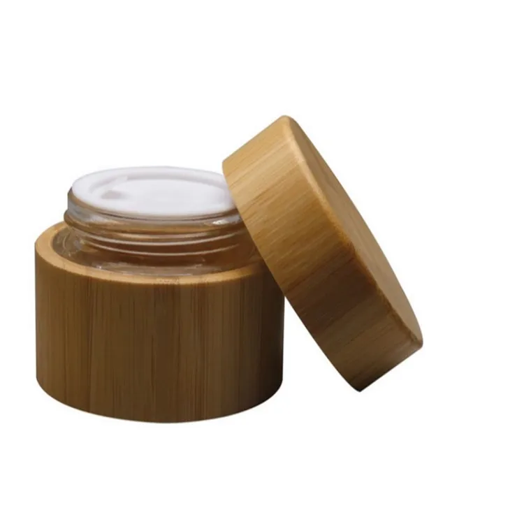 Bamboo Cosmetic Packaging - Elegant 30ml, 50ml, 100ml