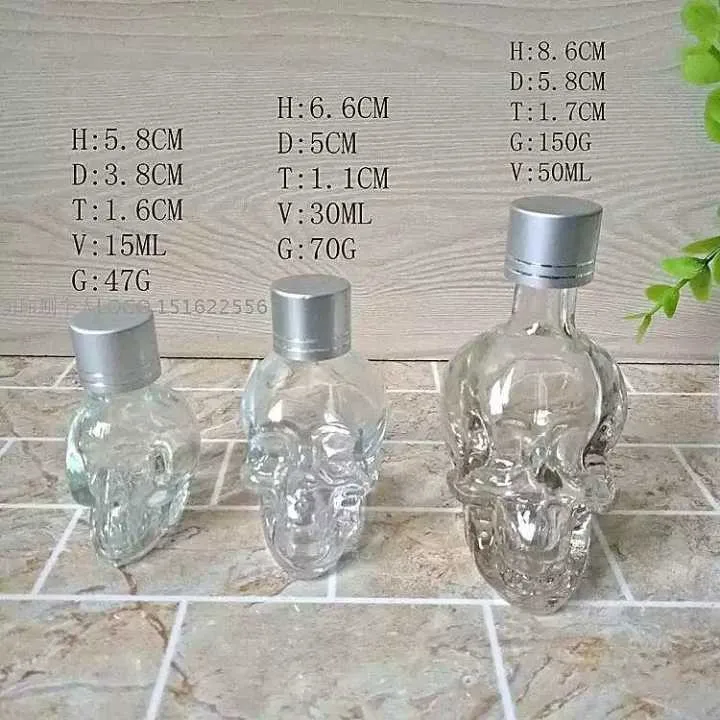 Wholesale Manufacture Skull Glass Diffuser Bottle For Home - Buy Skull ...