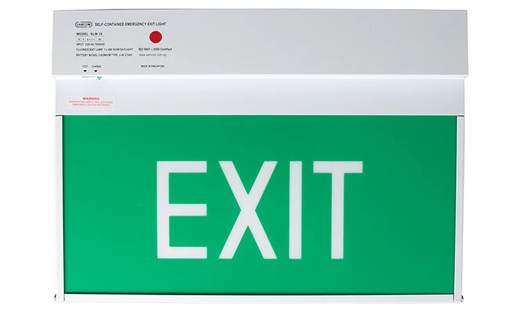 Self-contained 8w Long Lasting Emergency Light Bar Led Exit Sign - Buy ...
