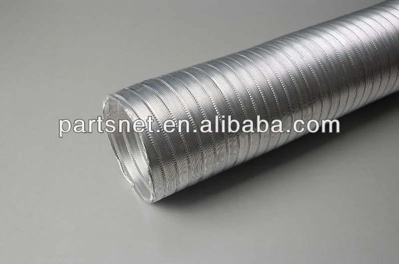 Semi Rigid Aluminum Flexible Air Duct / Semi-rigid Aluminum Duct / Semi ...