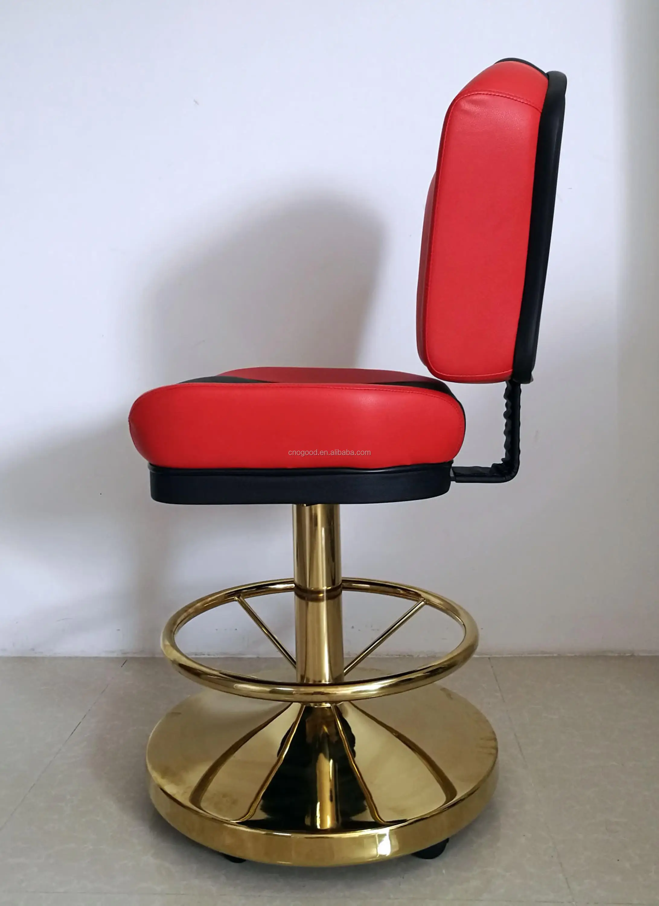 Blue Metal Leg Pu Fabric Casino Slot Machine Chair - Buy Fabric Slot ...