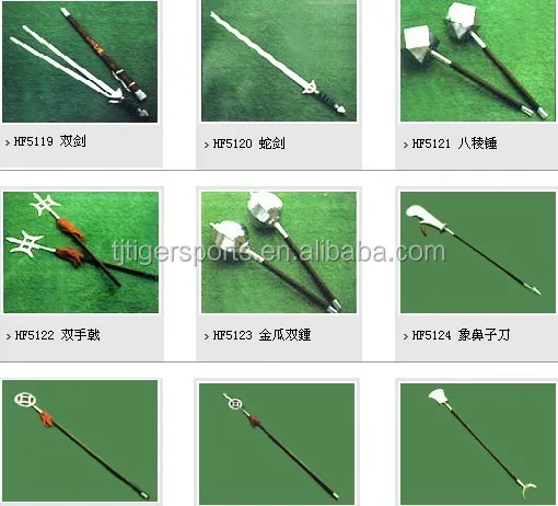 Chinese Traditional Wushu Weapon Stainless Steel Octagon Hammers Pair ...