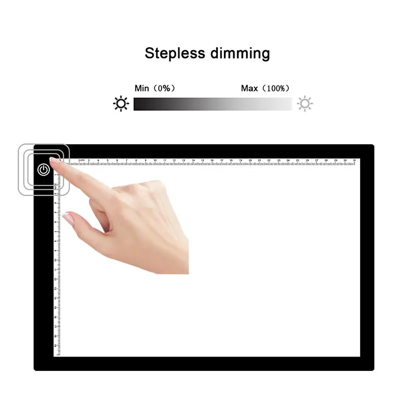 A4 Size Led Art Craft Tracing Light Pad Light Box/ Usb Light Table ...