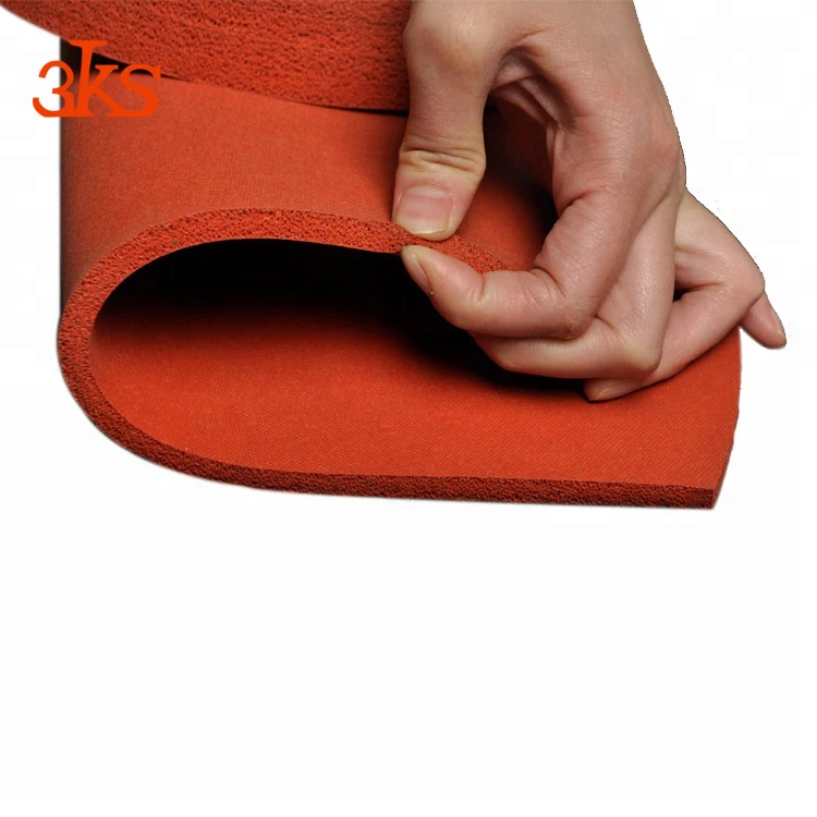 Heat Press Silicone Foam Pad Silicone Sponge Sheet - Buy Silicone Foam ...