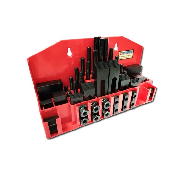 VERTEX 52 Pcs Steel Clamping Kit - Universal Clamping Solutions