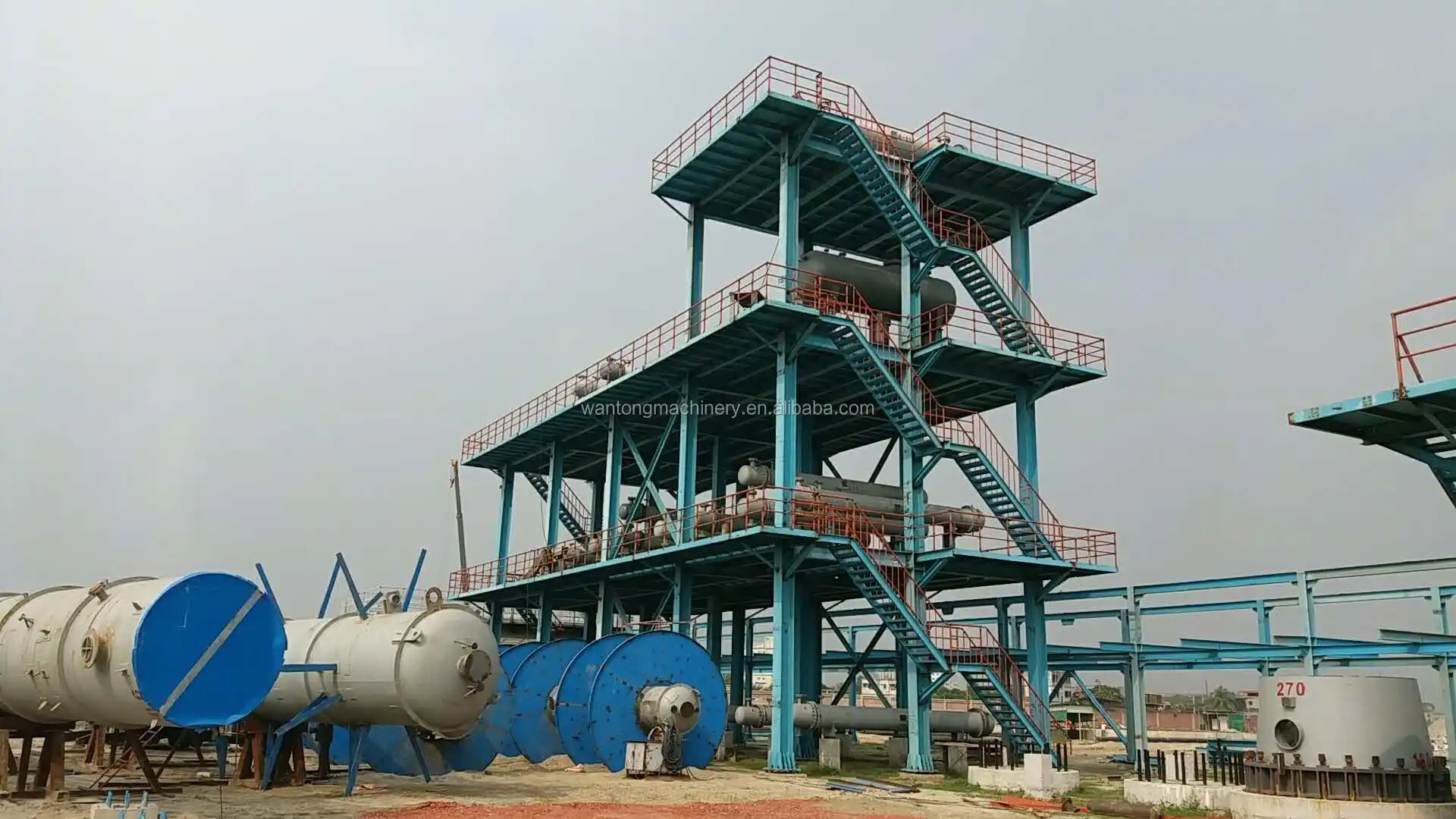 5000 Tpd Advanced Technology Mini Crude Oil Refinery With Turnkey Plant ...