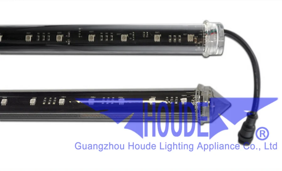 360 Degree Vertical Dmx512 Rgb 3d Led Tube Led Pixel Tube Dmx Pixel ...