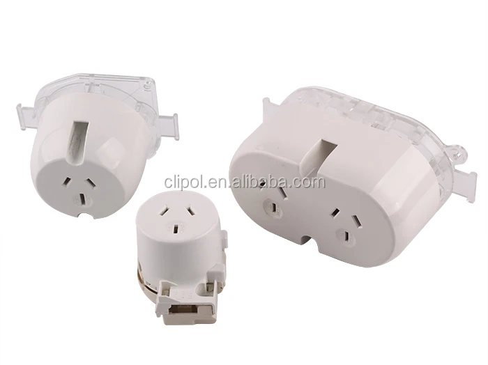 Australia Quick Connect Surface Socket 413QC - 10A, 250V