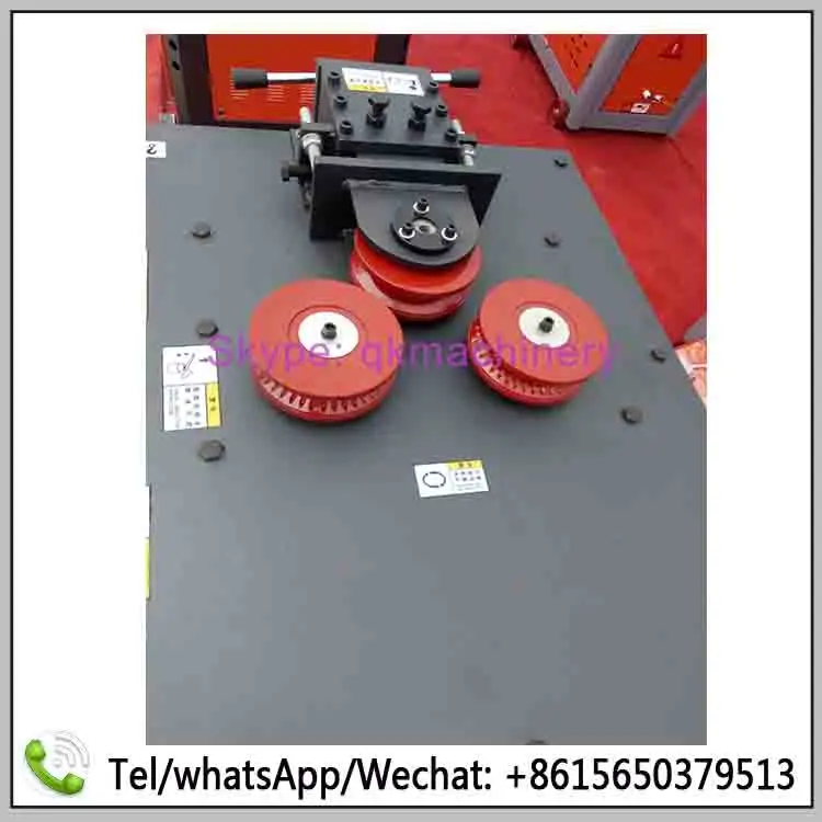 Steel Bar Arc Bending Machine 32mm Rebar Round Rolling Bender - Buy ...