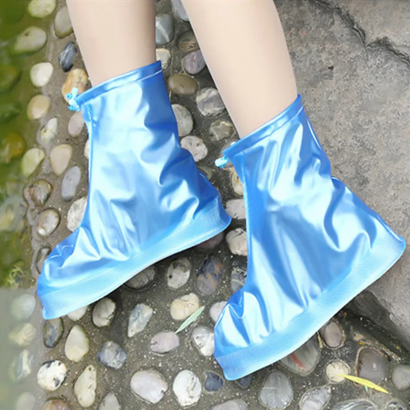 Custom Durable Reusable Pvc Fashional Portable Middle High Shoe Covers ...
