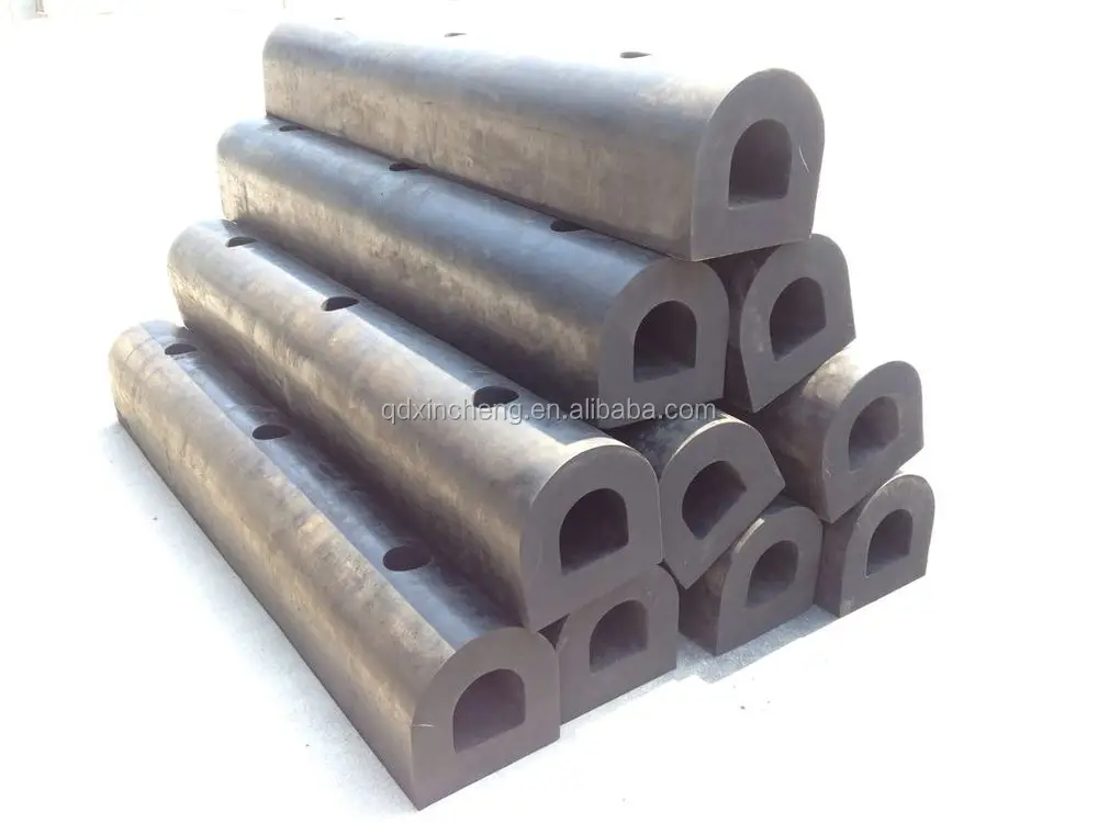 D Shape Marine Solid Rubber Fender Rubber Dock Fender - Buy Marine ...