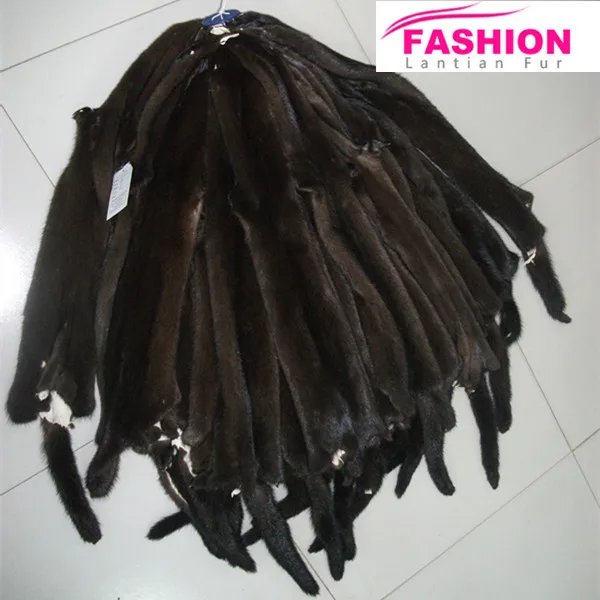 Raw Mink Fur Skins For Garment Mink Fur Skin For Collar Natural Mink ...