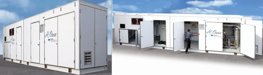 Mobile Hydrogen Refueling Device Station With Refueling Container Water ...