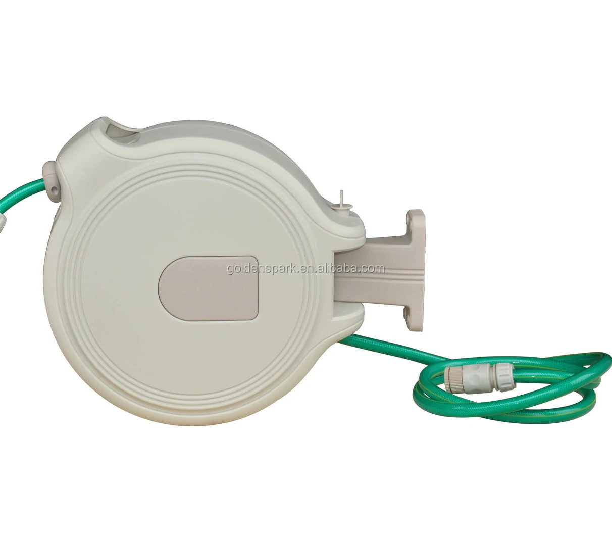 20m Wall Mount Retractable Auto Rewind Garden Water Hose Reel - Buy ...