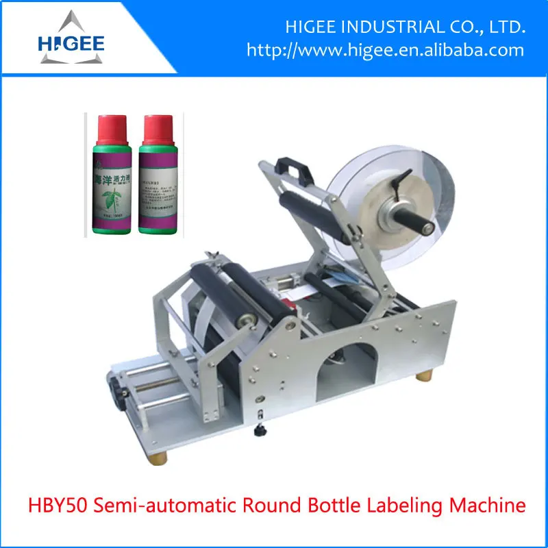 Automatic Bottle Labeling Machine Bottle Labeler For Flat Or Round ...