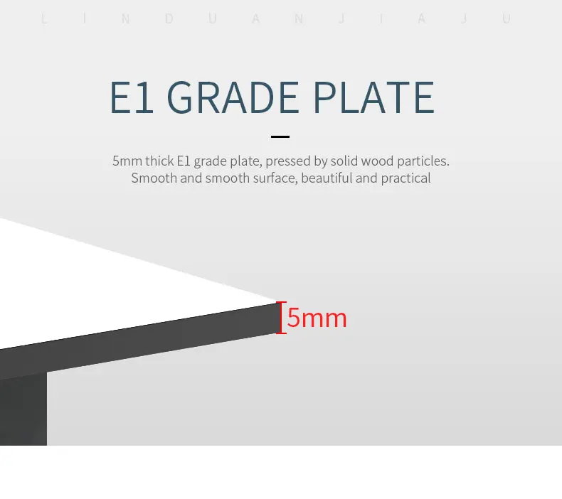 L Shape Meeting Table for 4 Persons - Solid Wood